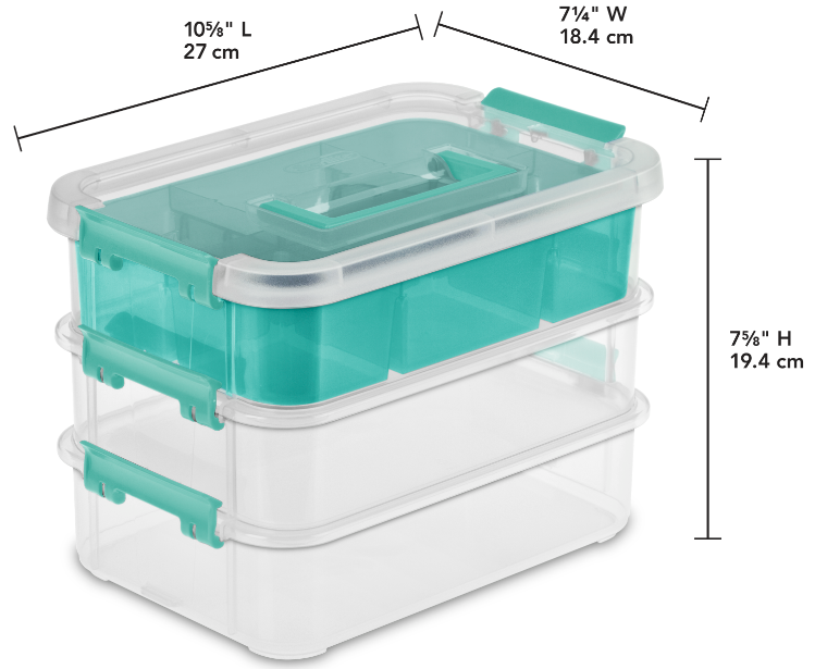 STACK & CARRY 3 LAYER BOX & TRAY - Lee Distributors
