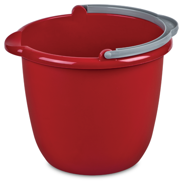 PAIL-10 QT SPOUT-RED - Lee Distributors