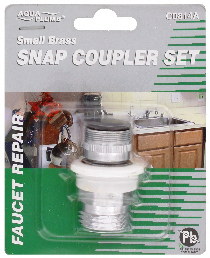 SNAP COUPLER SET-BRASS - SMALL - Lee Distributors