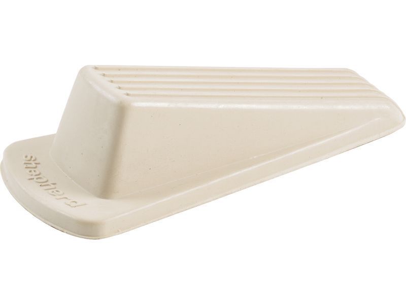 DOOR WEDGE-LARGE-RUBBER-WHITE - Lee Distributors