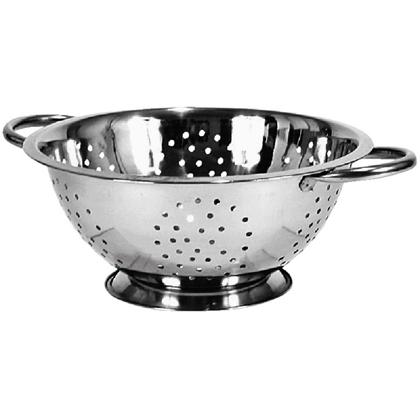 STAINLESS STEEL COLANDER- 3 QT - Lee Distributors