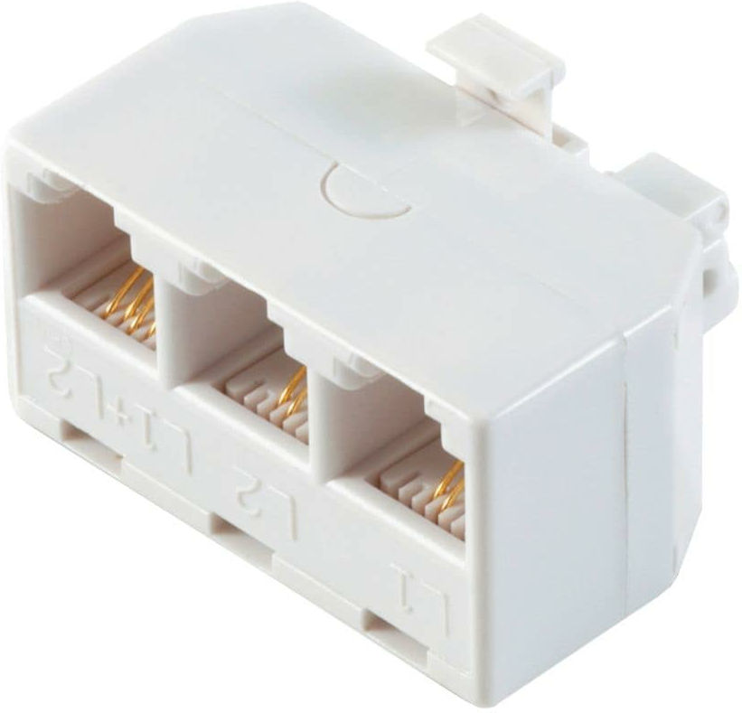 TELE.JACK-TRIPLEX-PLUG IN - Lee Distributors