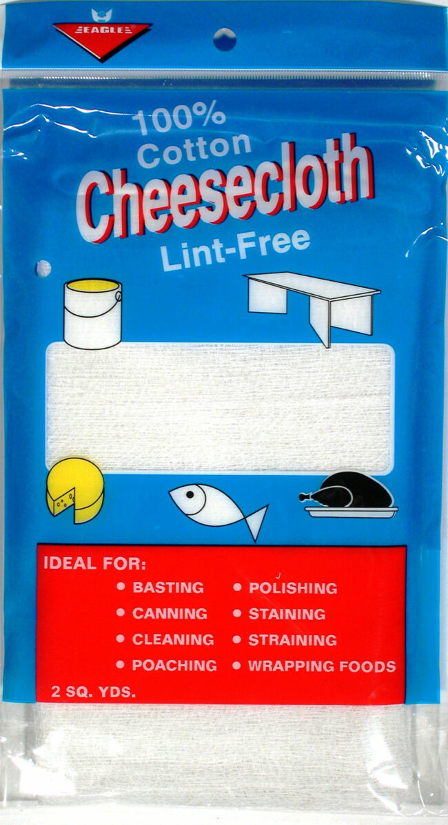 CHEESE CLOTH-2sq. YARDS 100% COTTON - Lee Distributors