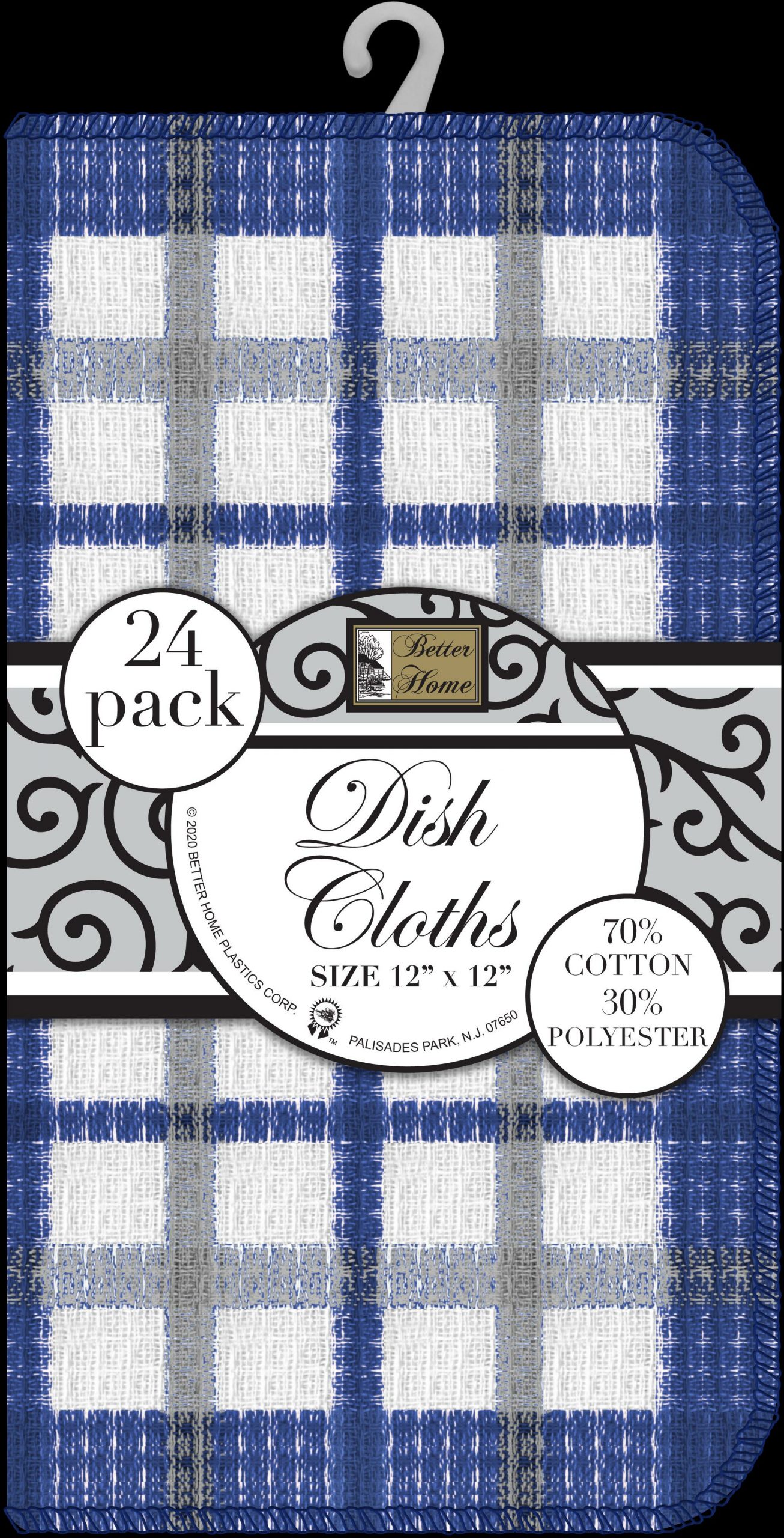 DISH CLOTHS-24/pk-ASSORTED - Lee Distributors