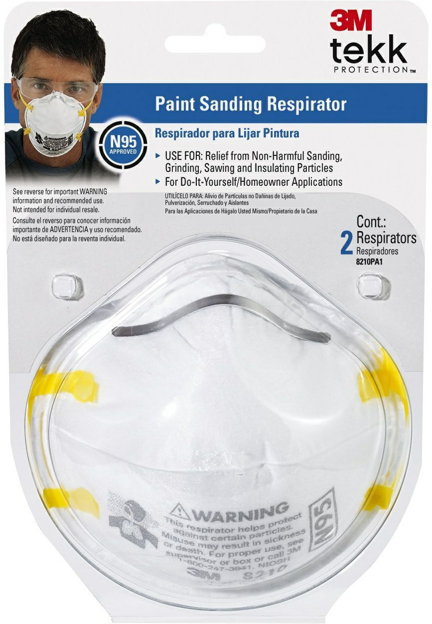 FACE MASK RESPIRATOR 4 SANDING PK/2 - Lee Distributors