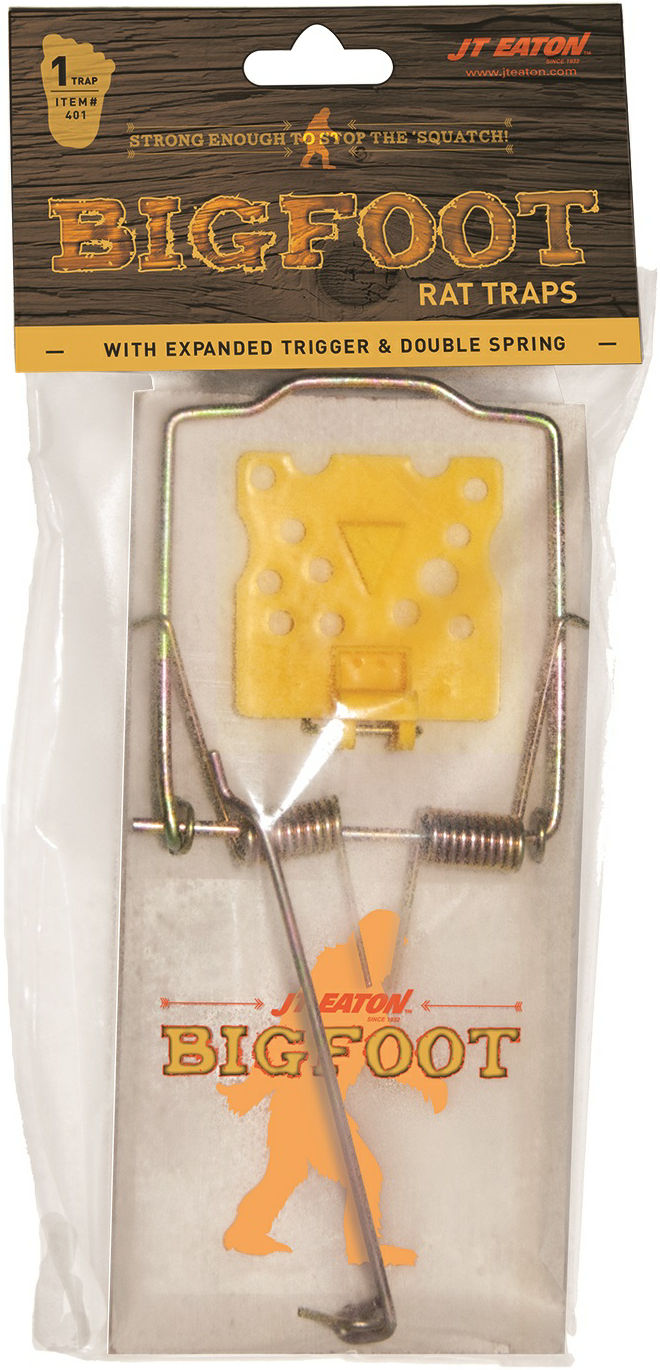 EATON-BIG FOOT-RAT TRAP-WOOD- 1/PK - Lee Distributors