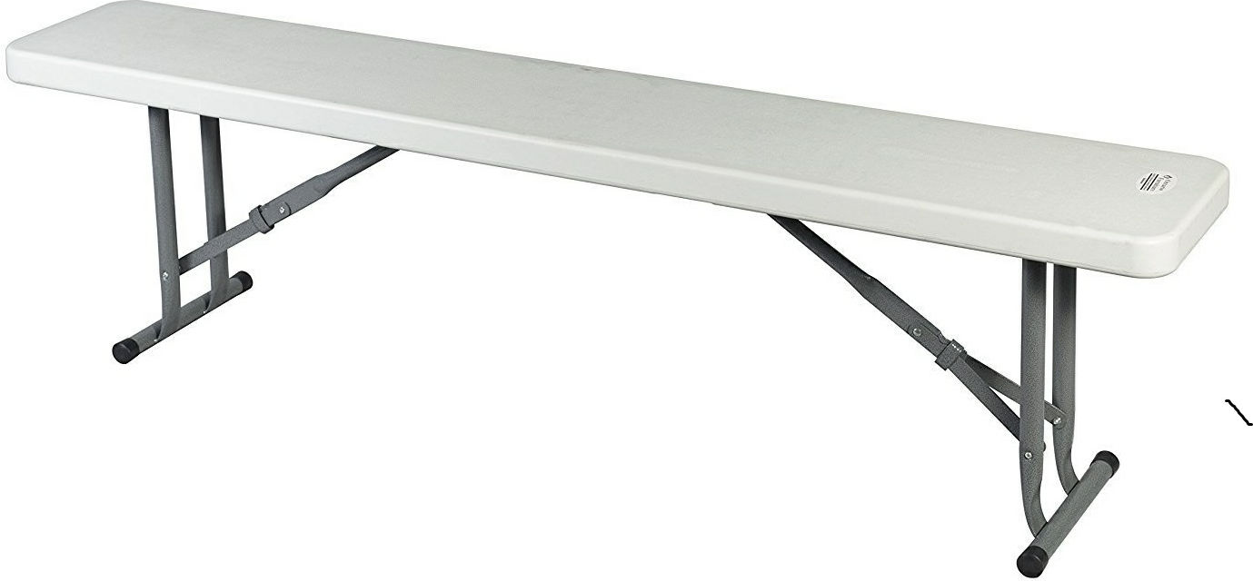 BENCH/FOLDING-PLASTIC – 10 x 60 - Lee Distributors