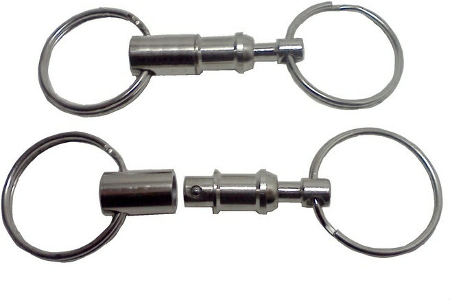 KEY RING-PULL APART KEYCHAIN 12ct DISPLAY CARD - Lee Distributors