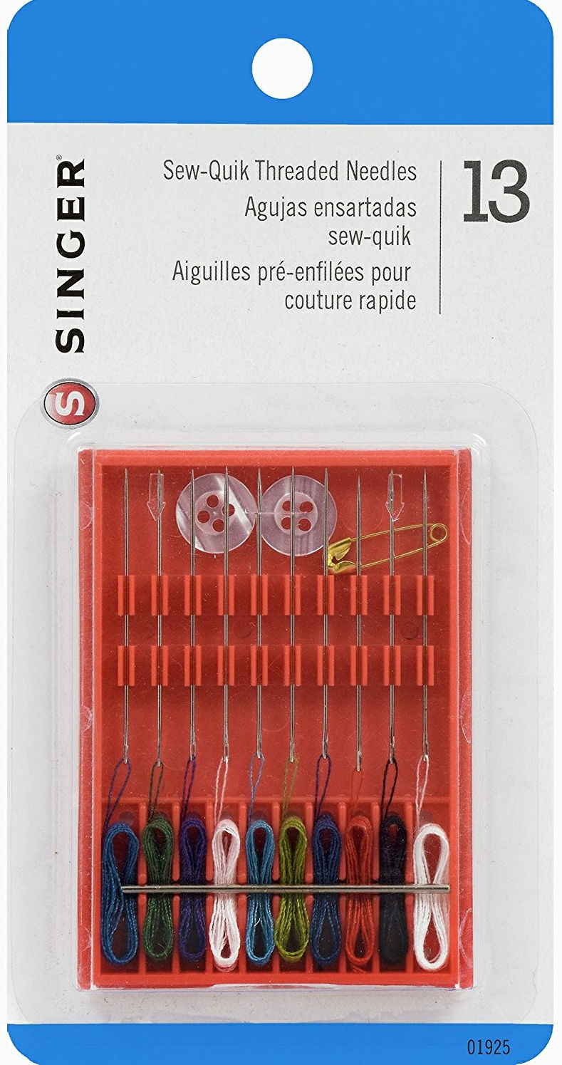 SINGER-PRE THREADED NEEDLES 10ct - Lee Distributors