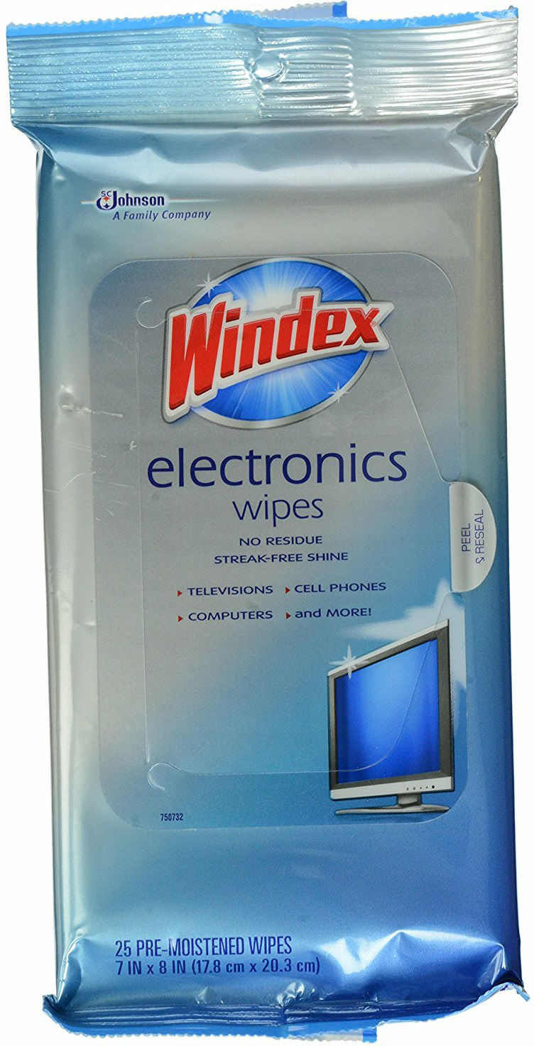 WINDEX ELECTRONICS WIPES-25ct - Lee Distributors
