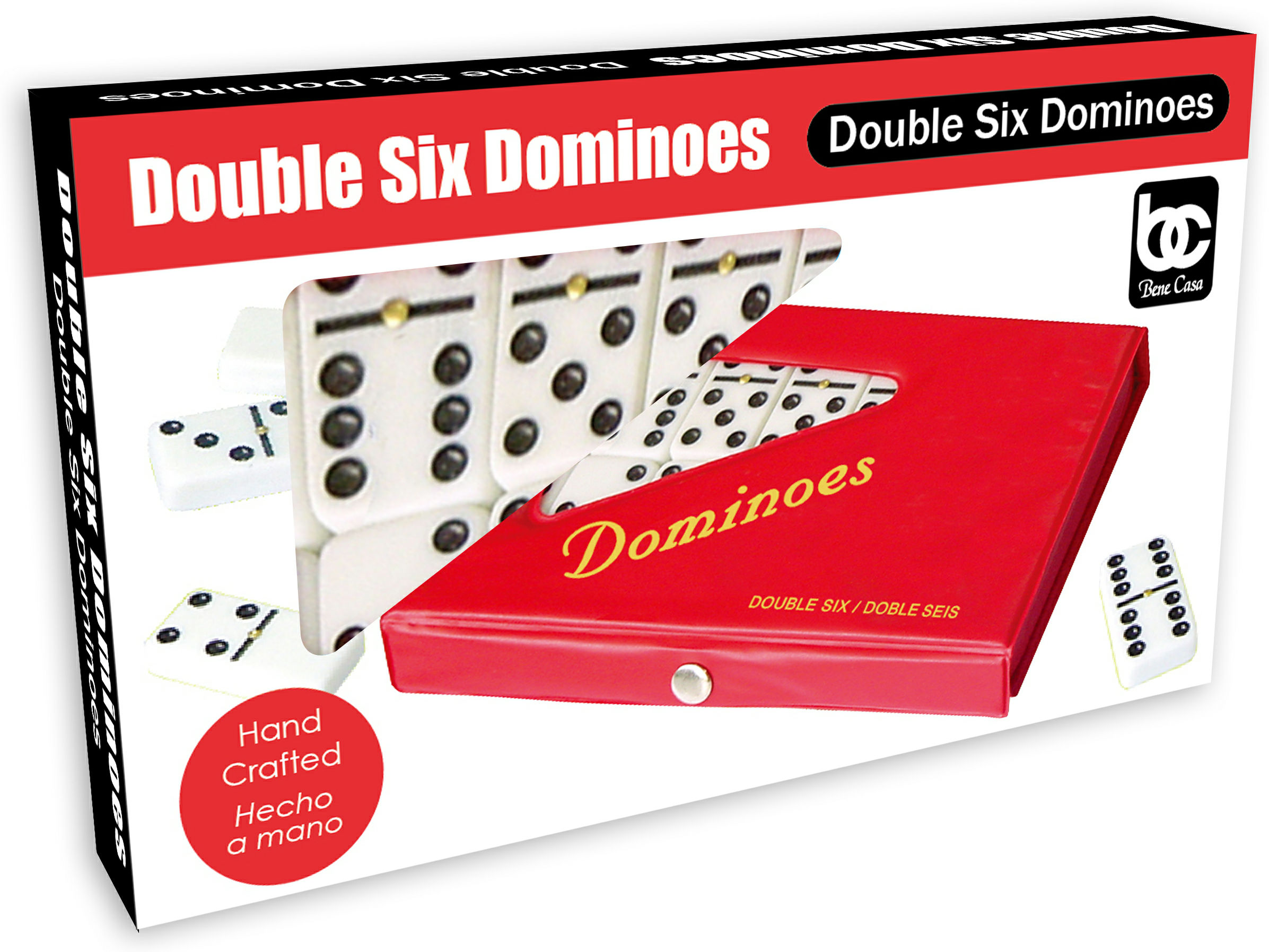 DOMINOES-DOUBLE 6-PVC POUCH - Lee Distributors