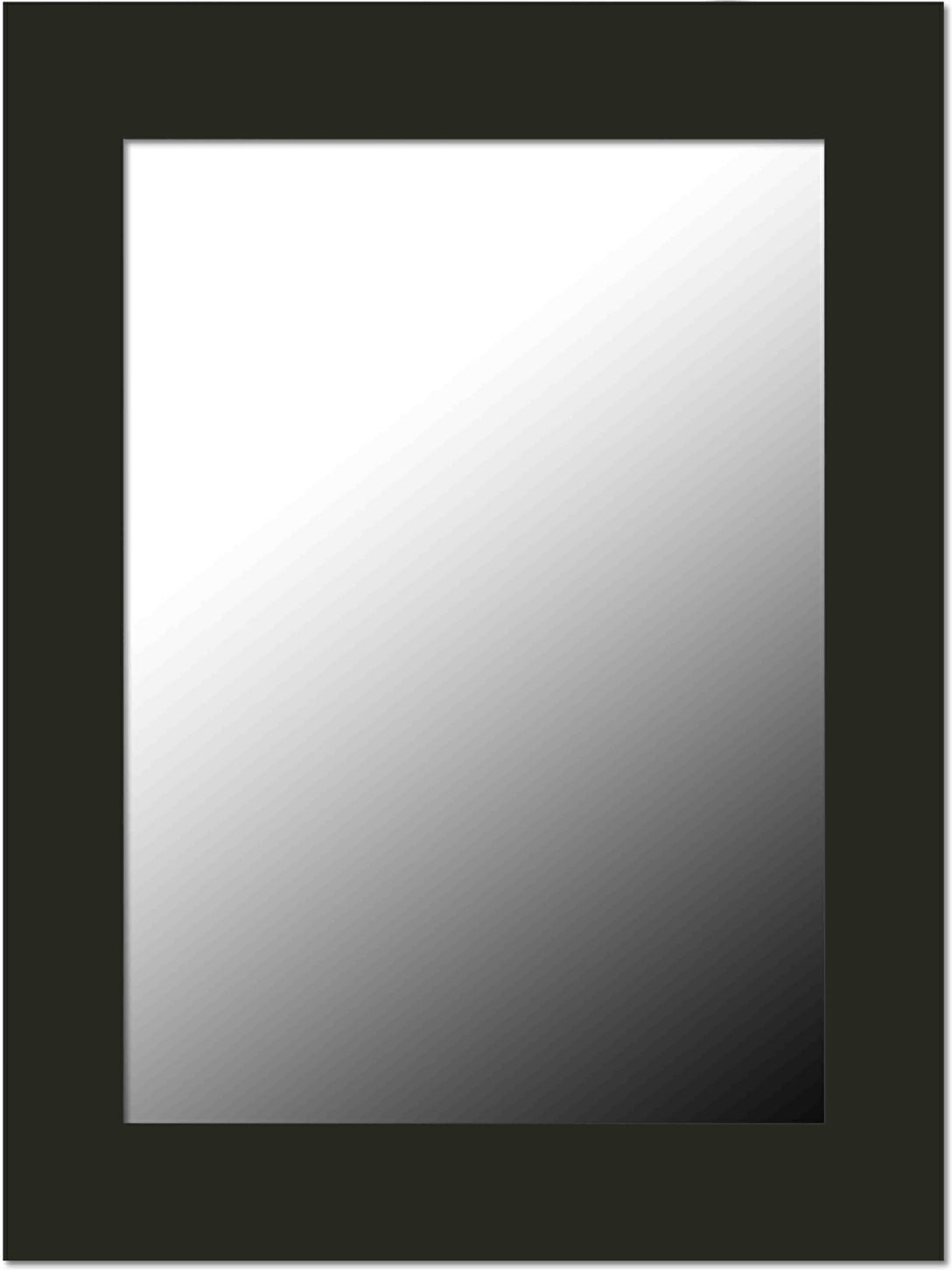 MIRROR-WALL 14X18 WOOD – BLACK - Lee Distributors