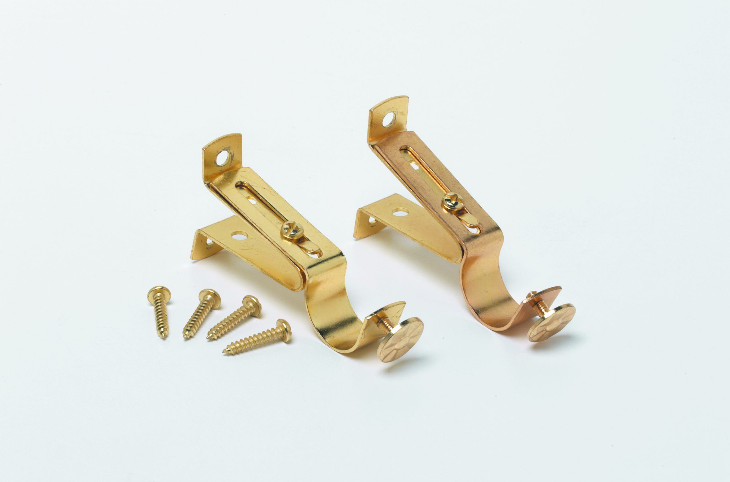 CAFE ROD BRACKETS -1 PAIR 3/4″ - Lee Distributors