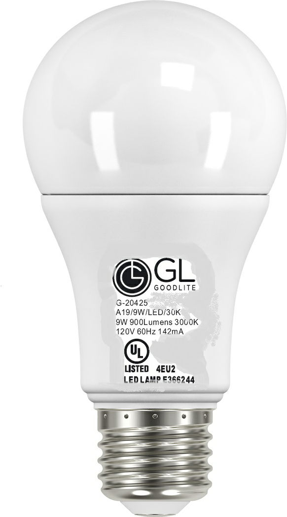 LED-9 WATT(60) REGULAR BULB- WARM WHITE 30k - Lee Distributors