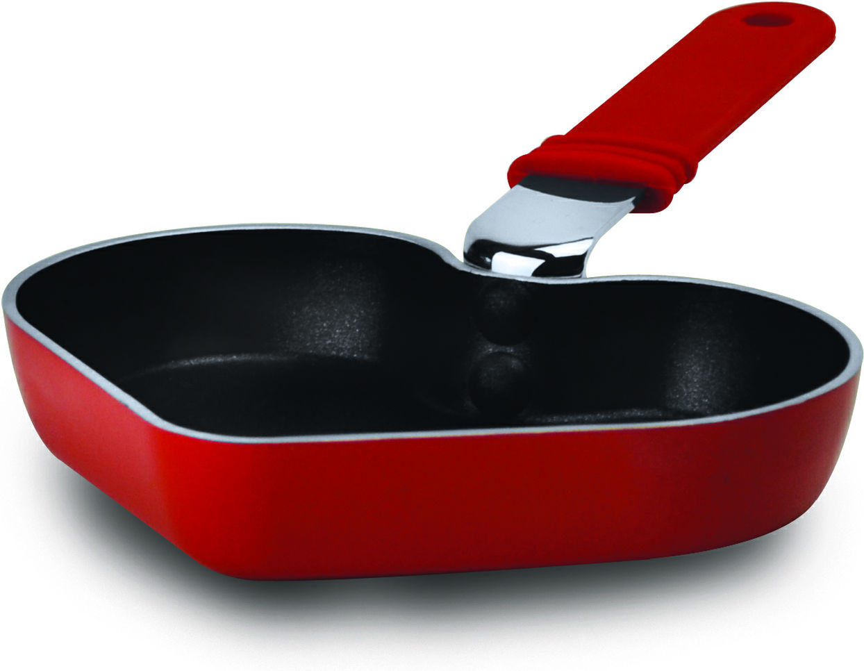 MINI HEART PAN 6″ RED - Lee Distributors