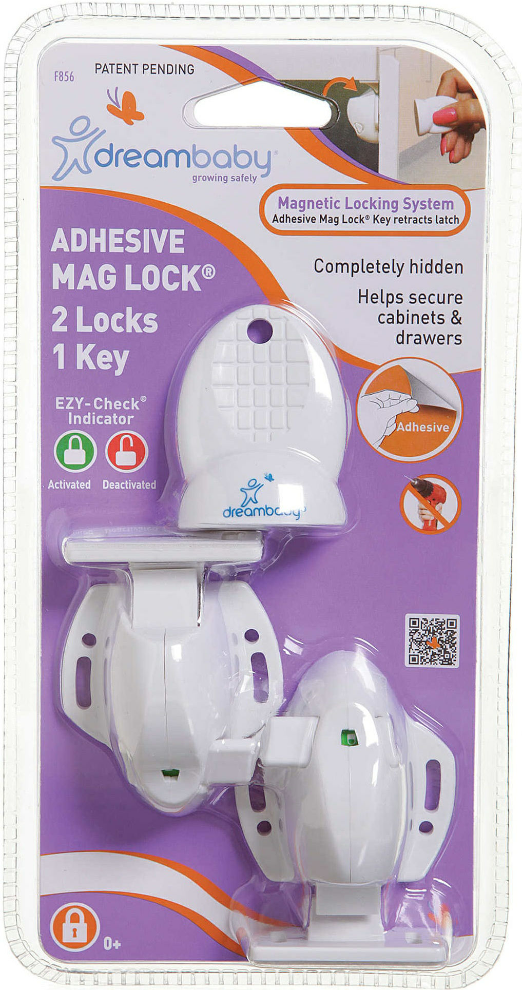 DB-ADHESIVE MAG-LOCK-2 LOCKS-1 KEY - Lee Distributors