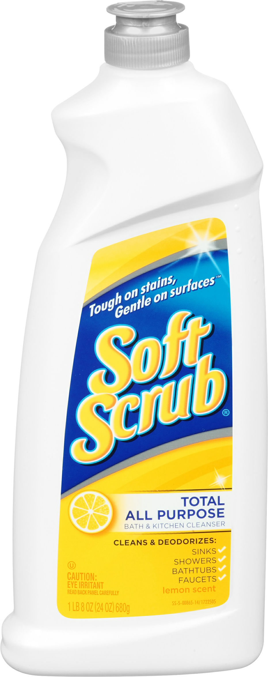 SOFT SCRUB CLEANSER W/LEMON 24oz - Lee Distributors