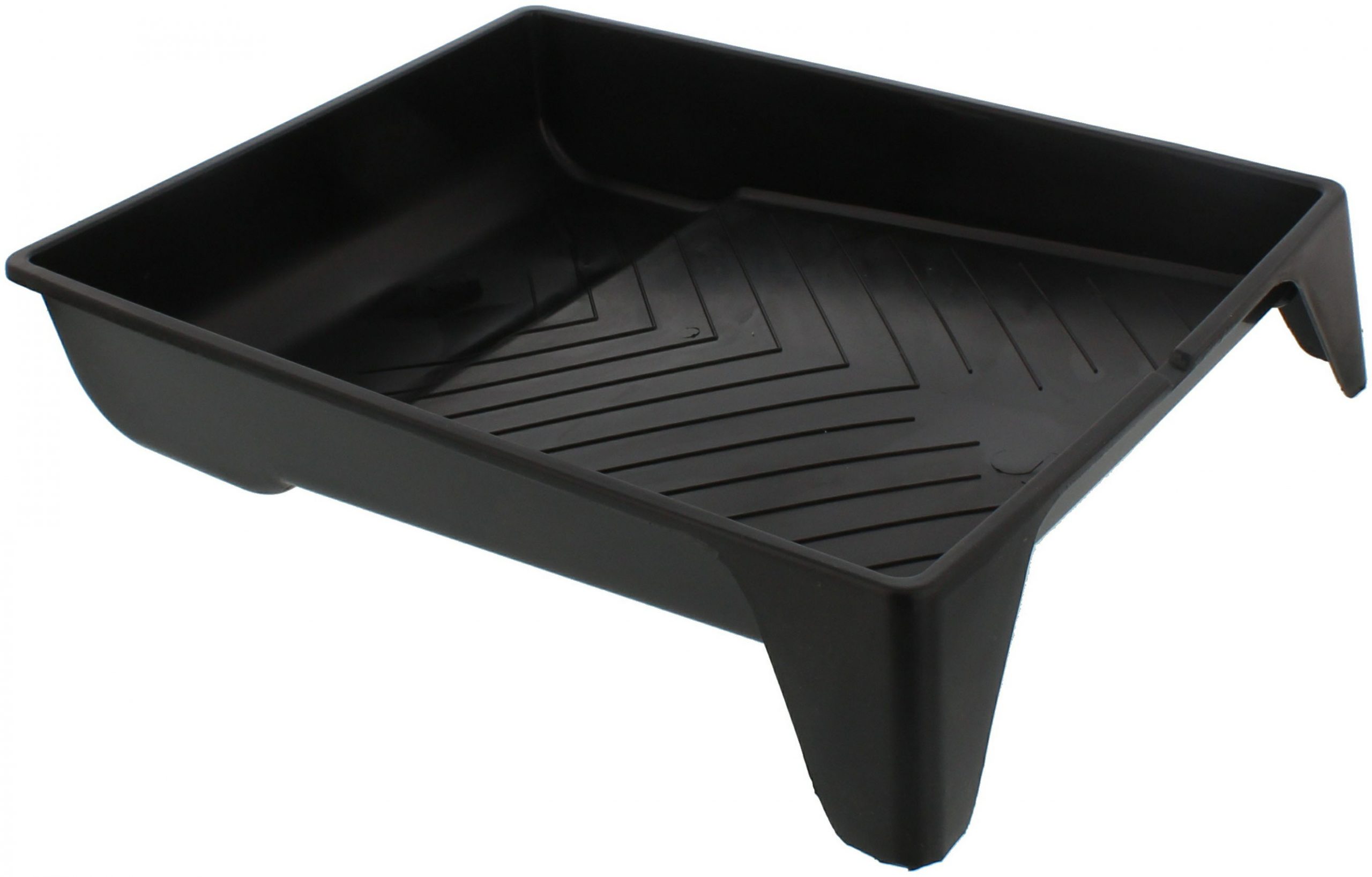 PAINT TRAY-PLASTIC-w/H.D. LEGS 11″x14″ BLACK - Lee Distributors