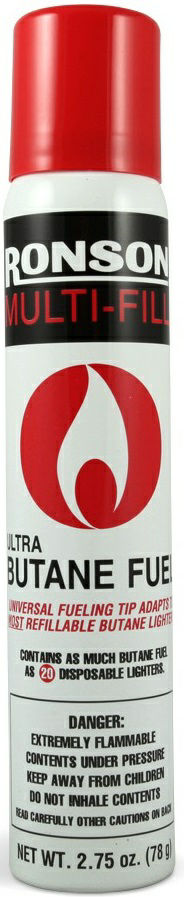 RONSON-BUTANE FUEL- 2.75 oz – 78 grams - Lee Distributors