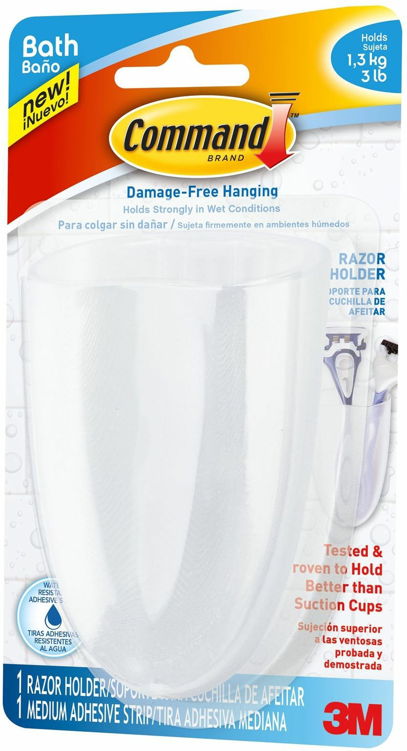 COMMAND ADHESIVE RAZOR HOLDER - Lee Distributors