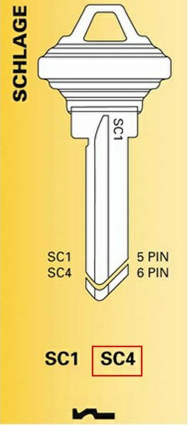 SCHLAGE 6-PIN-VALUE PAK BOX OF 250 - Lee Distributors