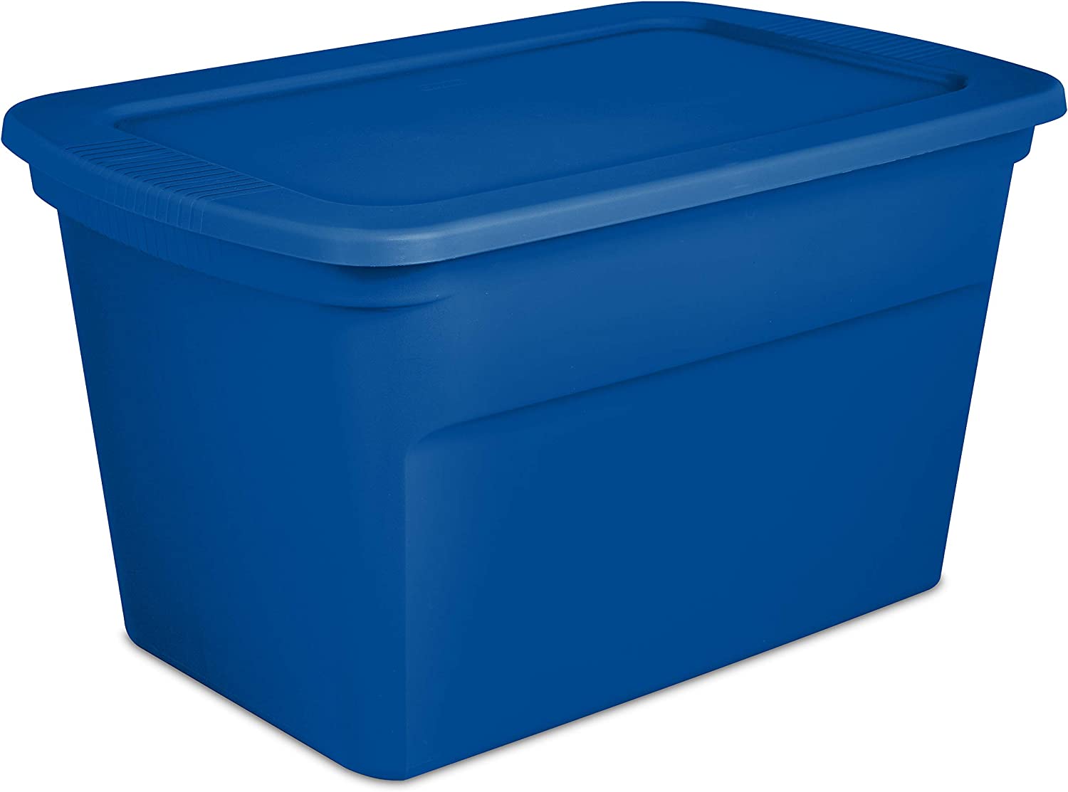 STORAGE TOTES-MARINE BLUE- 30 GALLON 30.5″x 20.25″x 17″ - Lee Distributors