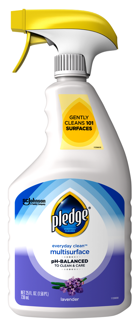 PLEDGE MULTI SURFACE -TRIG 25oz – LAVENDER - Lee Distributors