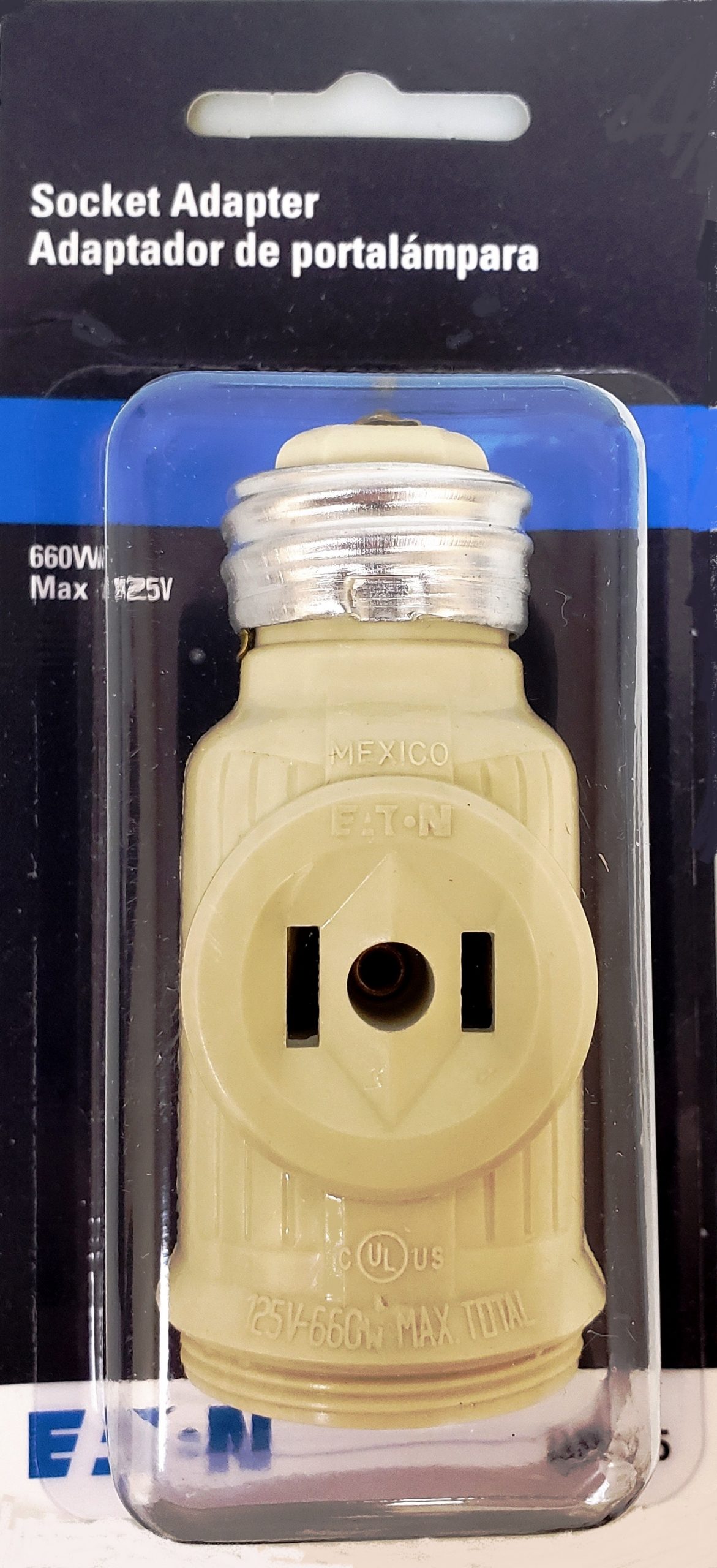 CURRENT TAP W/OUT CHAIN-CARDED IVORY - Lee Distributors