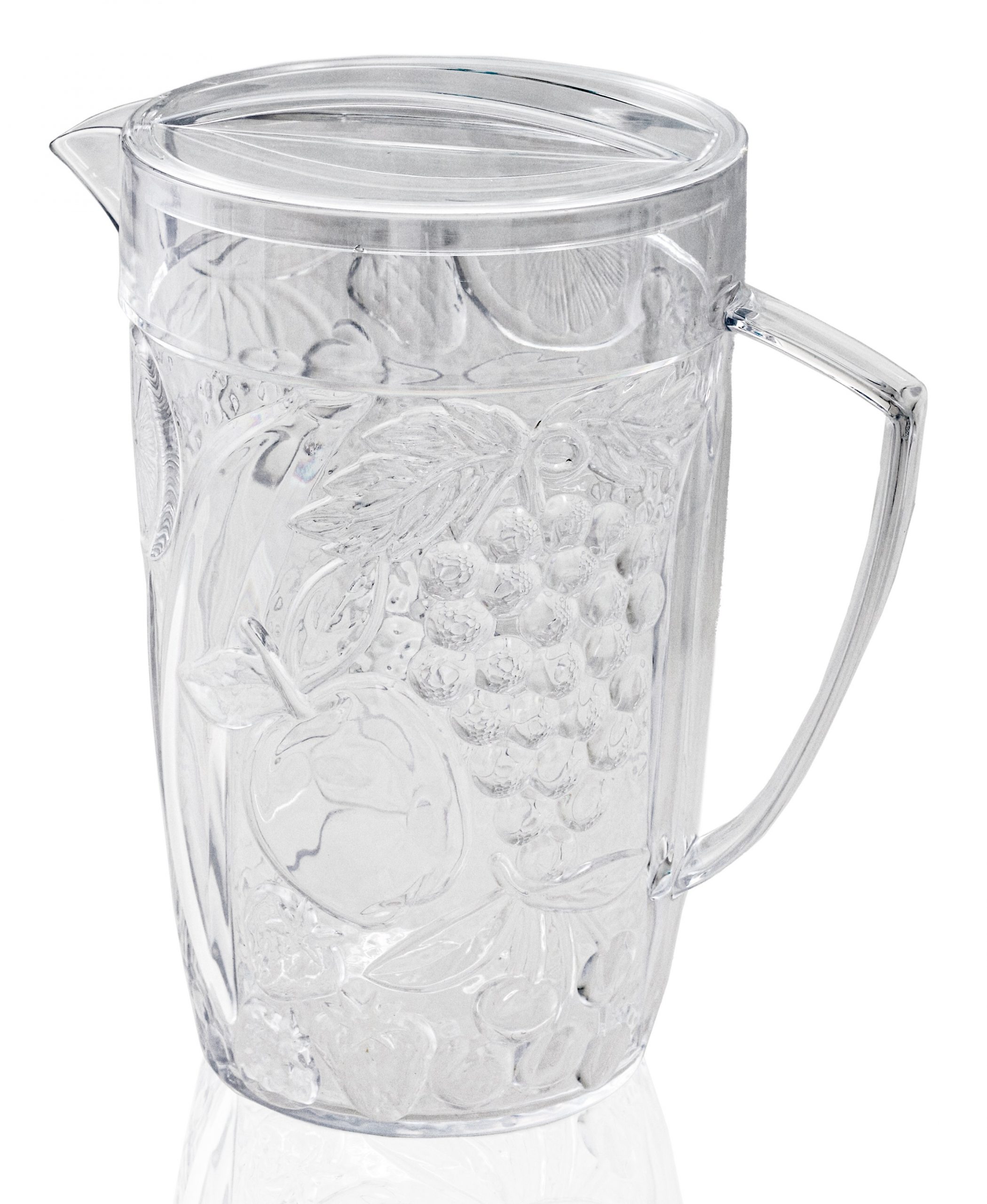 PITCHER-3qt FRUIT w/LID - Lee Distributors