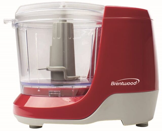 MINI FOOD CHOPPER 1.5 cup RED - Lee Distributors