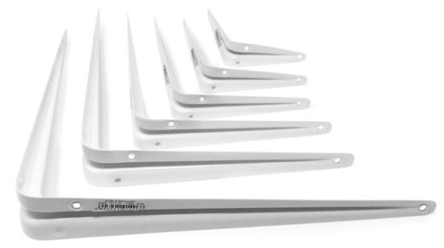 SHELF BRACKETS-WHITE- 10″ x 12″ - Lee Distributors