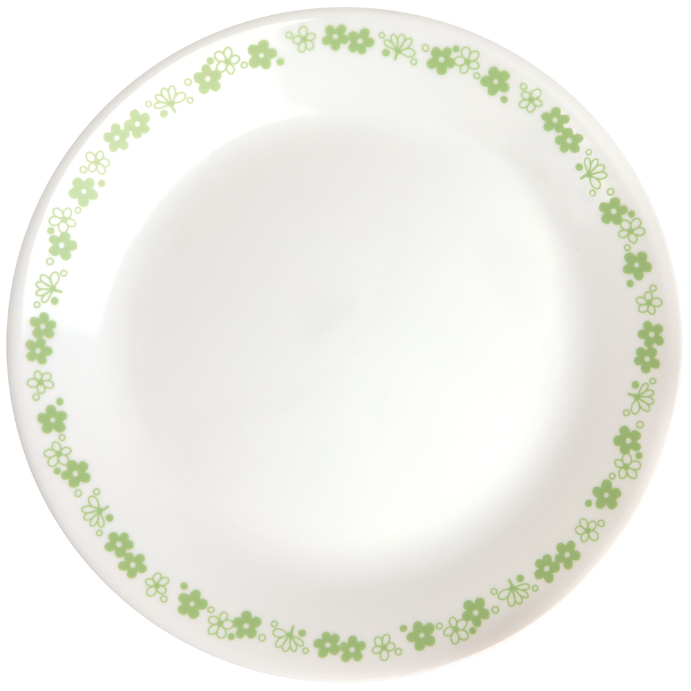 CORELLE MUGLESS RD. 12 pc SET CLASSIC SPRING BLOSSOM GREEN - Lee ...