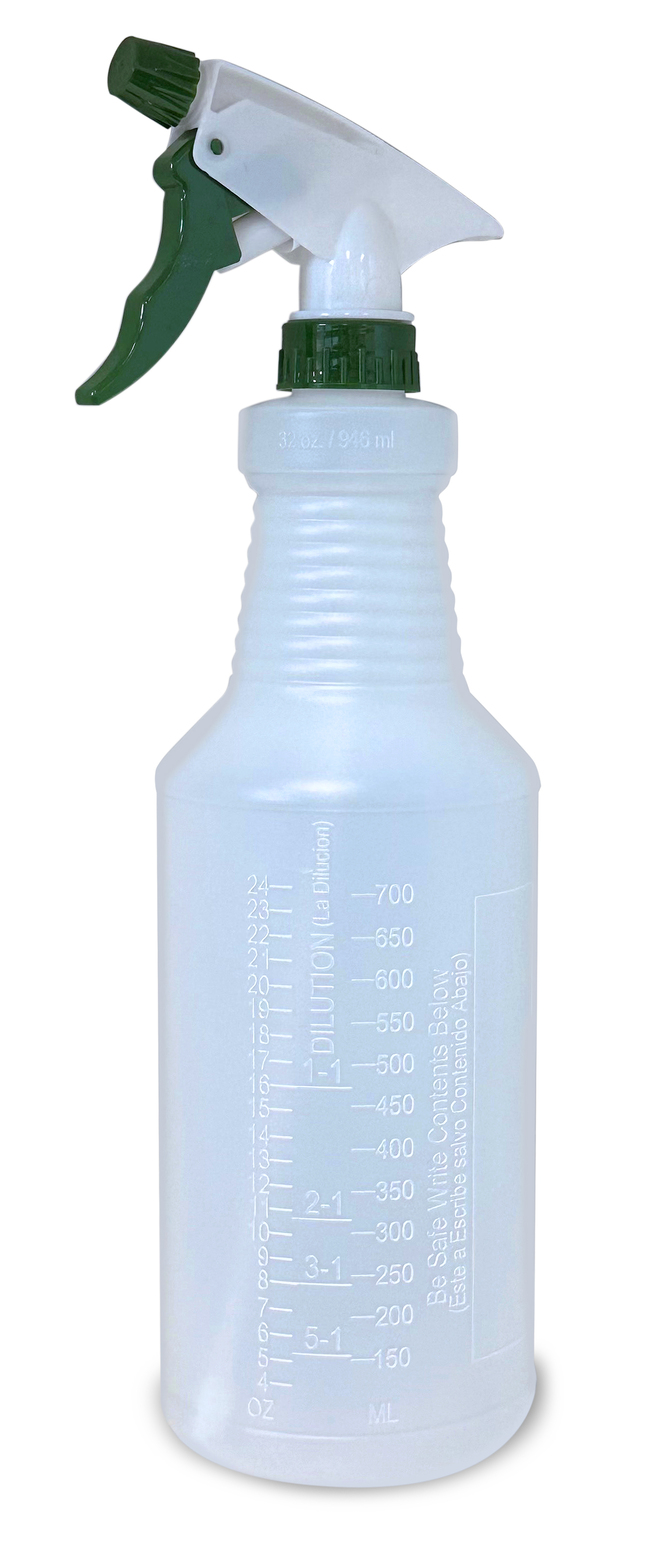 SPRAY BOTTLE 32oz TRANSLUCENT ASSTD. - Lee Distributors