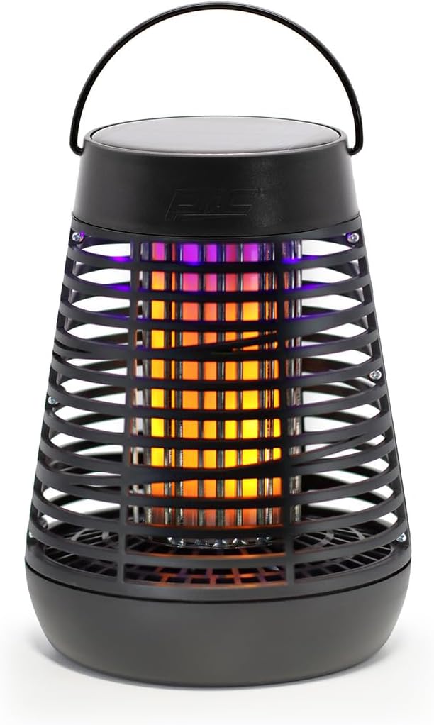 PIC – SOLAR INSECT KILLER LANTERN W/ FLAME EFFECT - Lee Distributors
