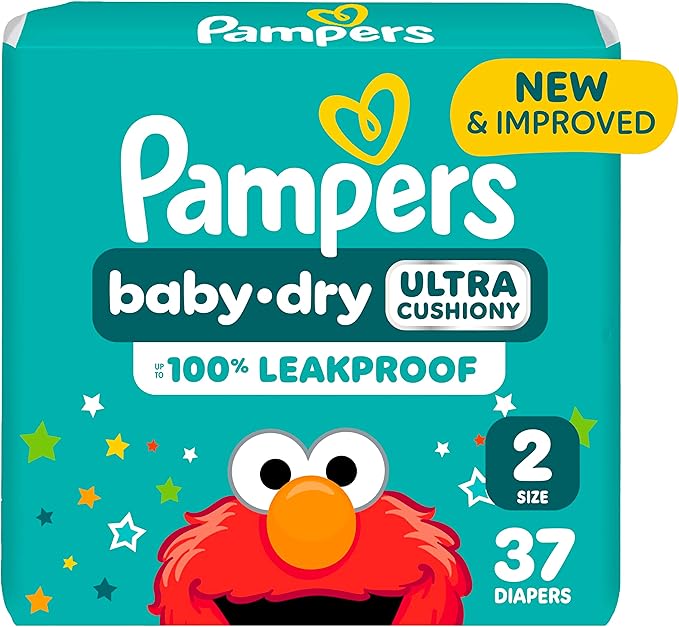 Pampers Baby Diapers Size 2 37ct - Lee Distributors