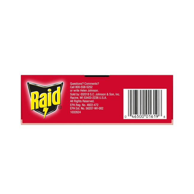 RAID LARGE ROACH BAITS 8ct DOUBLE CONTROL - Lee Distributors